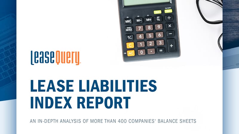 Guide | Lease Liability Index Report | FinQuery